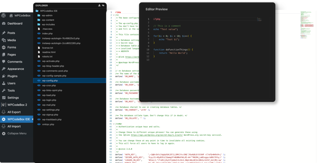 WPCodeBox IDE - WPCodeBox WPCodeBox IDE - WPCodeBox